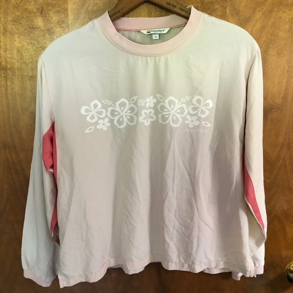 Solumbra | Tops | Solumbra Sun Precautions 0 Spf Floral Top Nylon ...